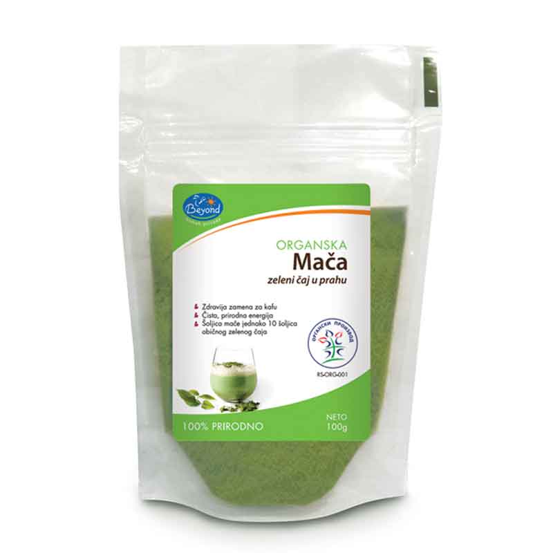 Mača čaj, organski