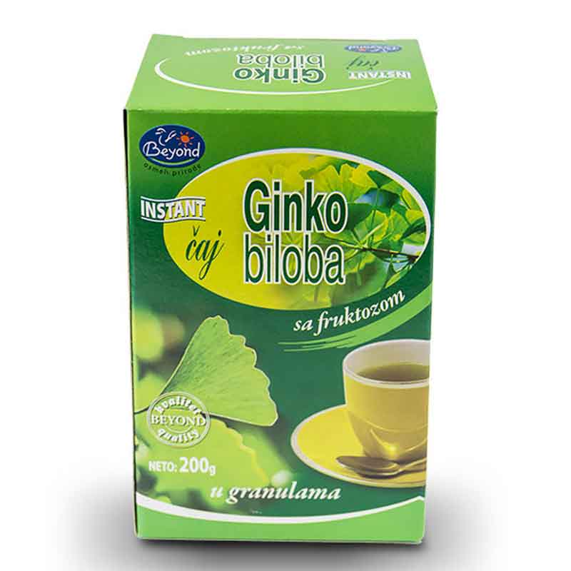 Ginko biloba instant čaj