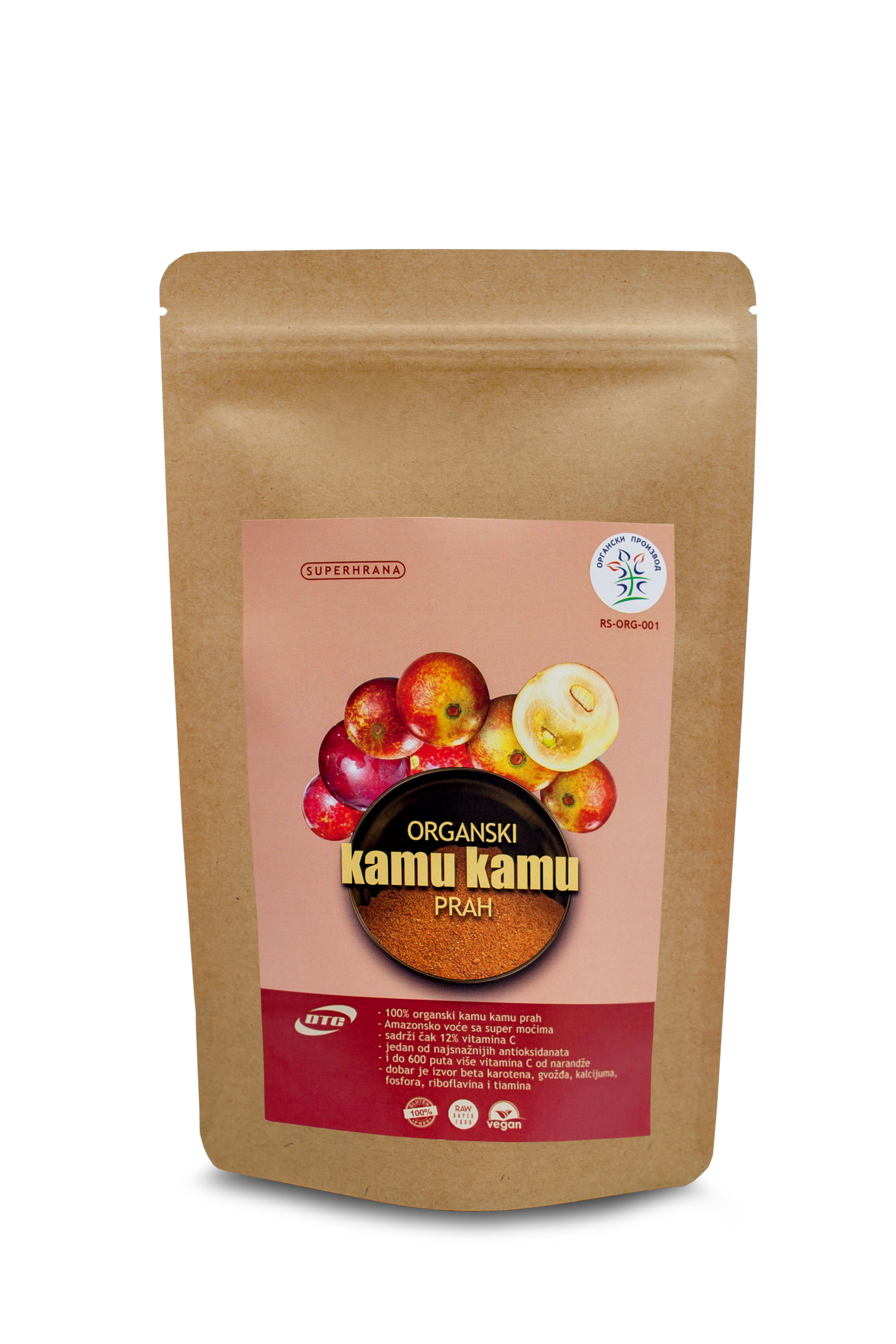 KAMU KAMU U PRAHU 100G, CAMU CAMU U PRAHU 100G ORGANSKI 8% VITAMINA C