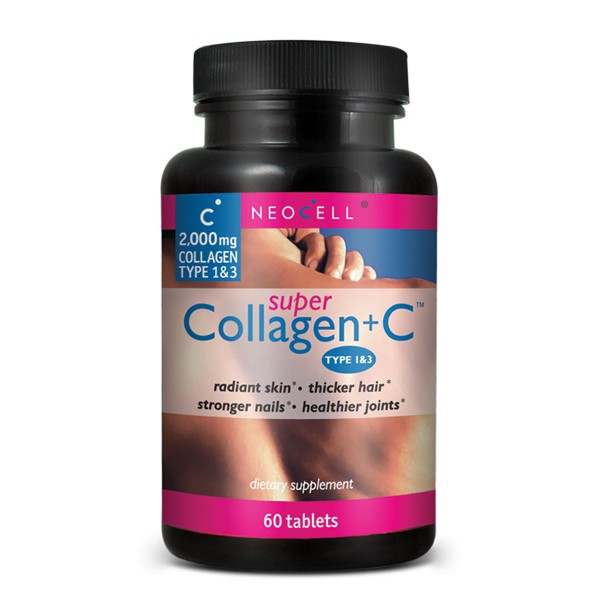 SUPER COLLAGEN +C 2000mg, TYPE 1&3, NEOCELL 60tb